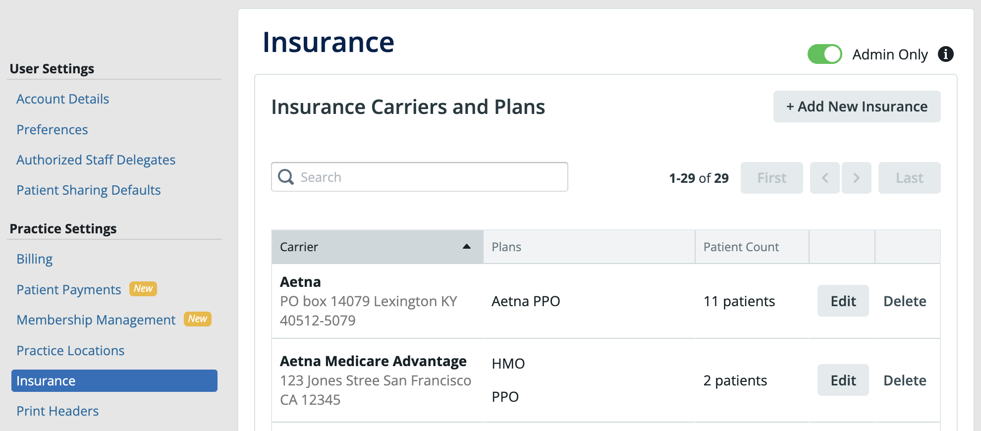 Patient Demographics Guide- Managing patient insurance