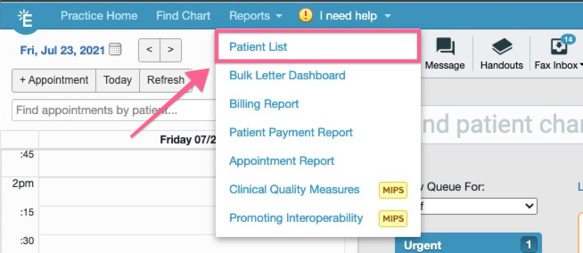 Patient Bulk Letters