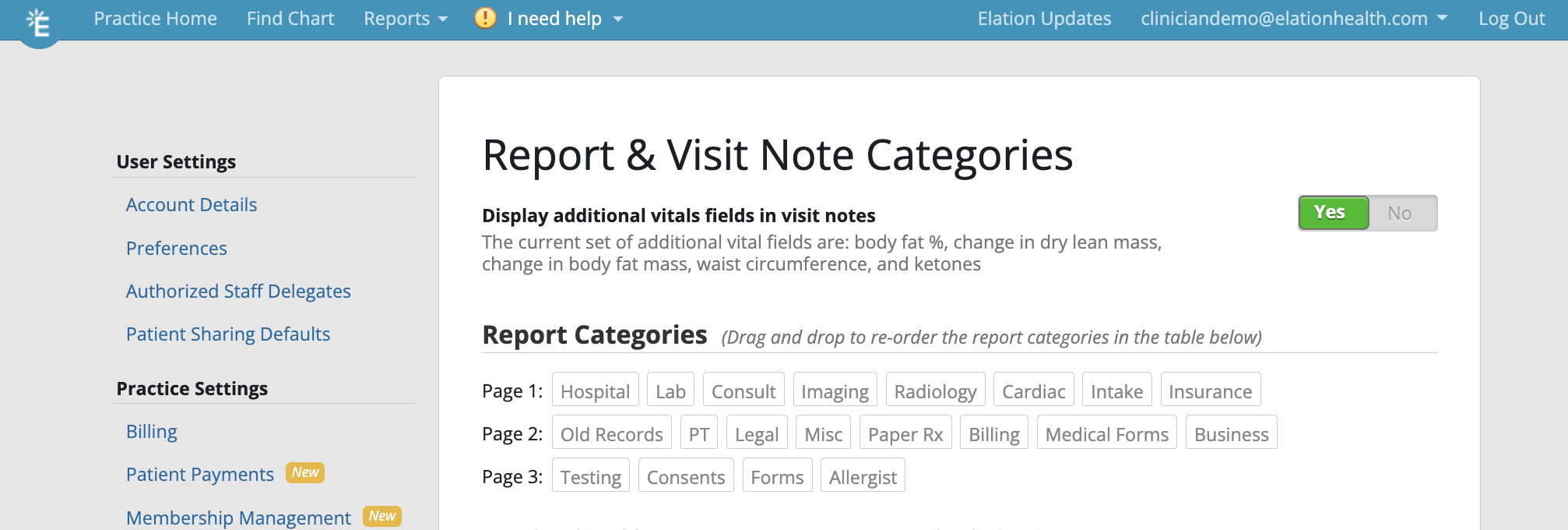 Report Category Guide- Categorizing patient documents