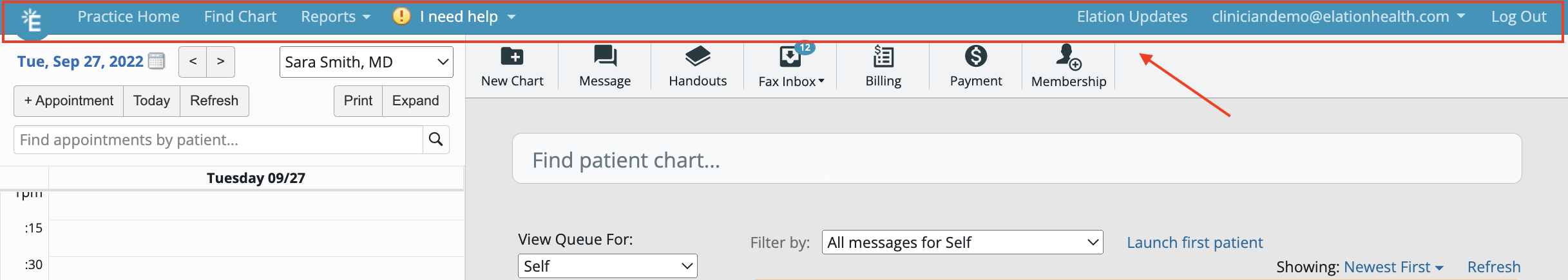 Blue Navigation Bar Guide
