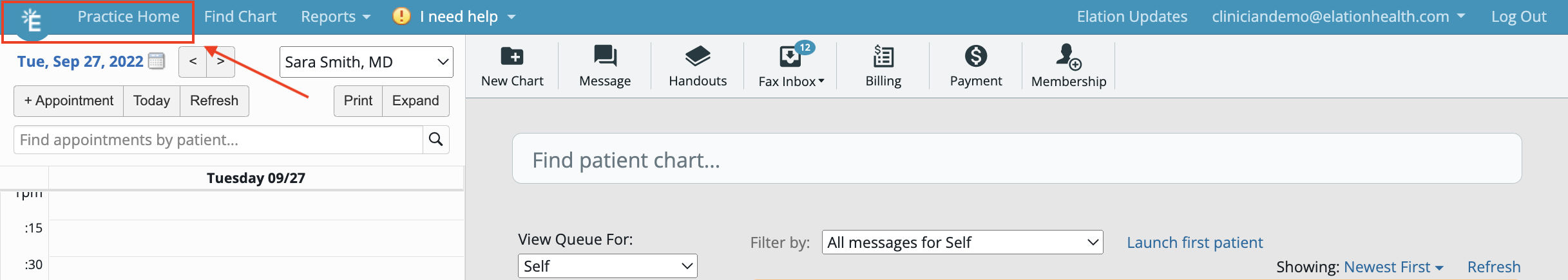 Blue Navigation Bar Guide