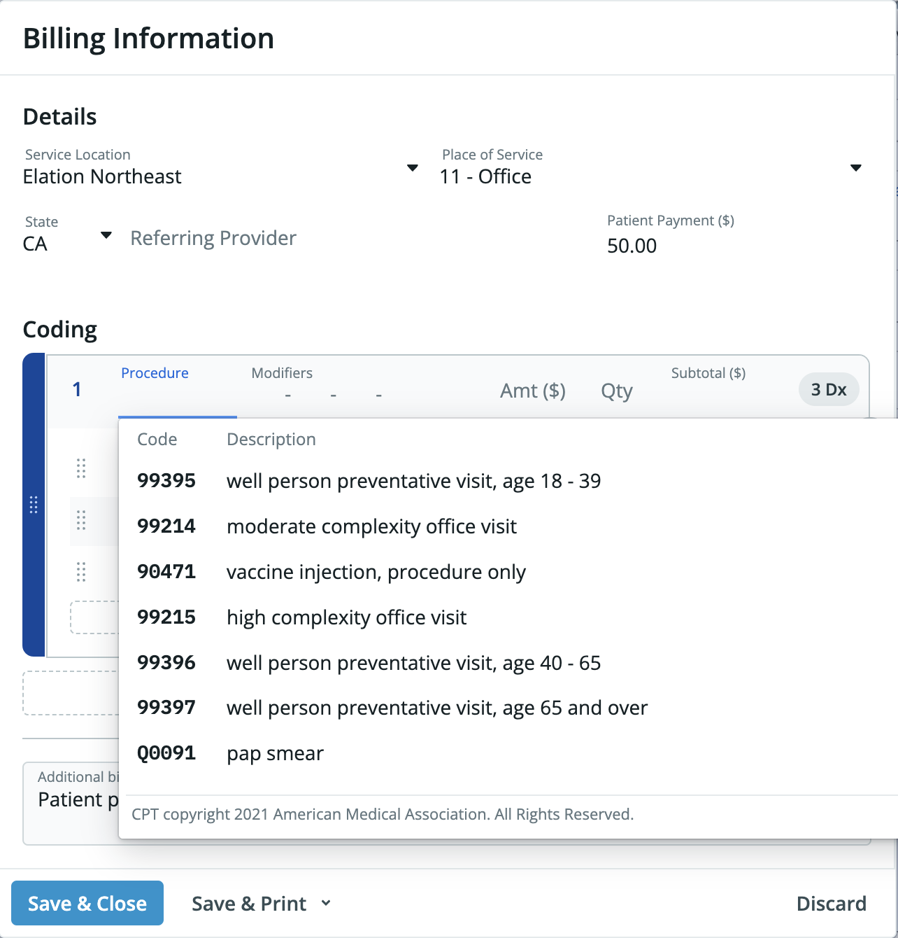Billing Guide- Creating a superbill & coding for your visit
