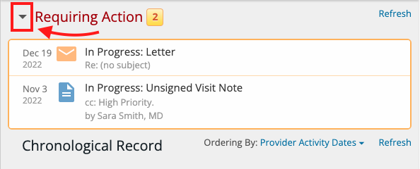 Patient Chart Introduction